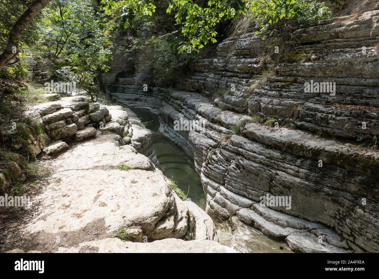 The Papingo Rock Pools is a natural ravine with a series of consecutive ...