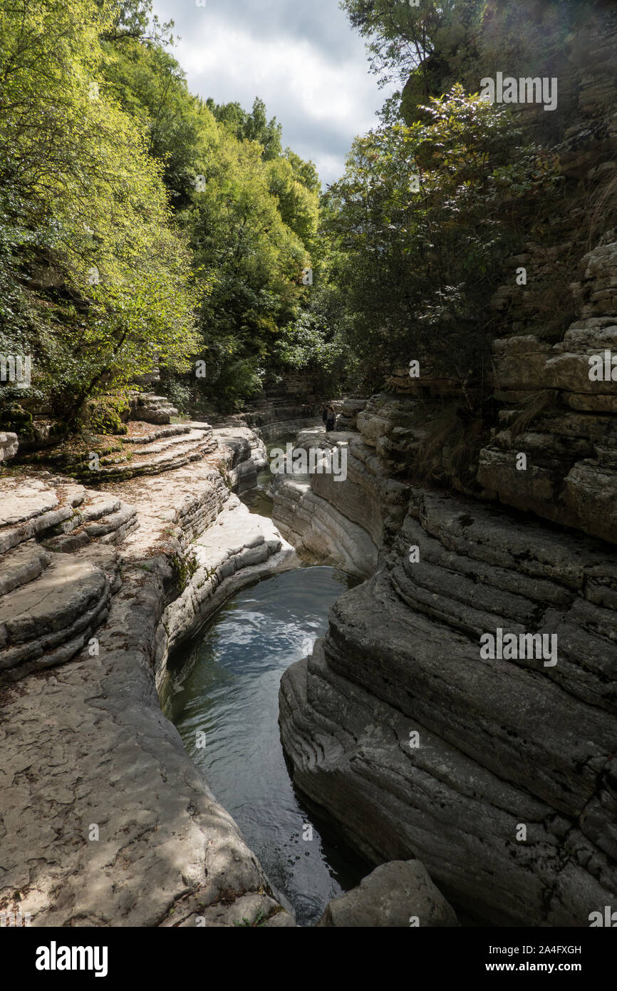 The Papingo Rock Pools is a natural ravine with a series of consecutive ...