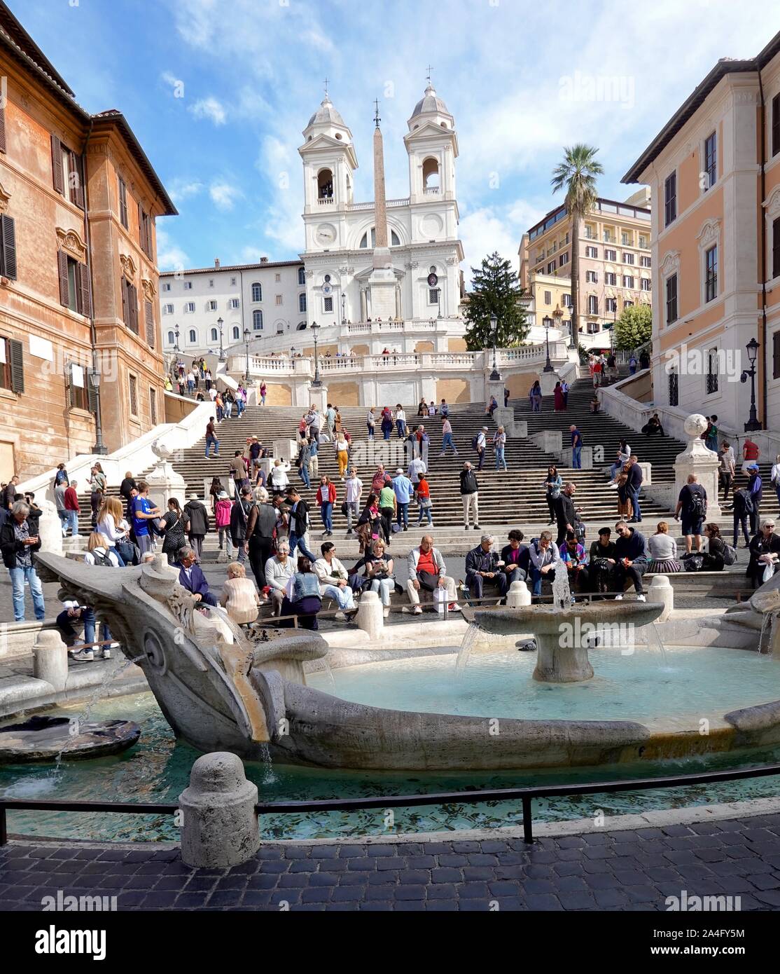 The Spanish Steps in Rome, Italy Stock Photo - Alamy