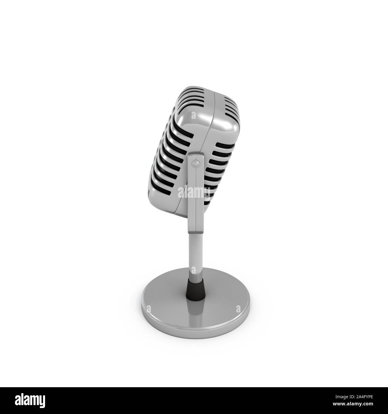 3d Render Old Radio Microphone High Resolution Stock Photography and ...