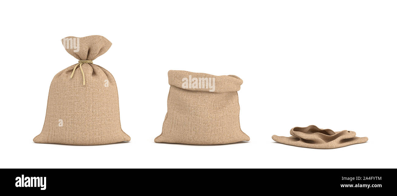 Empty money sack hi-res stock photography and images - Alamy