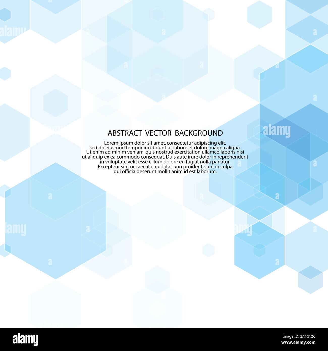 simple colorful background consisting of hexagons Stock Vector Image ...