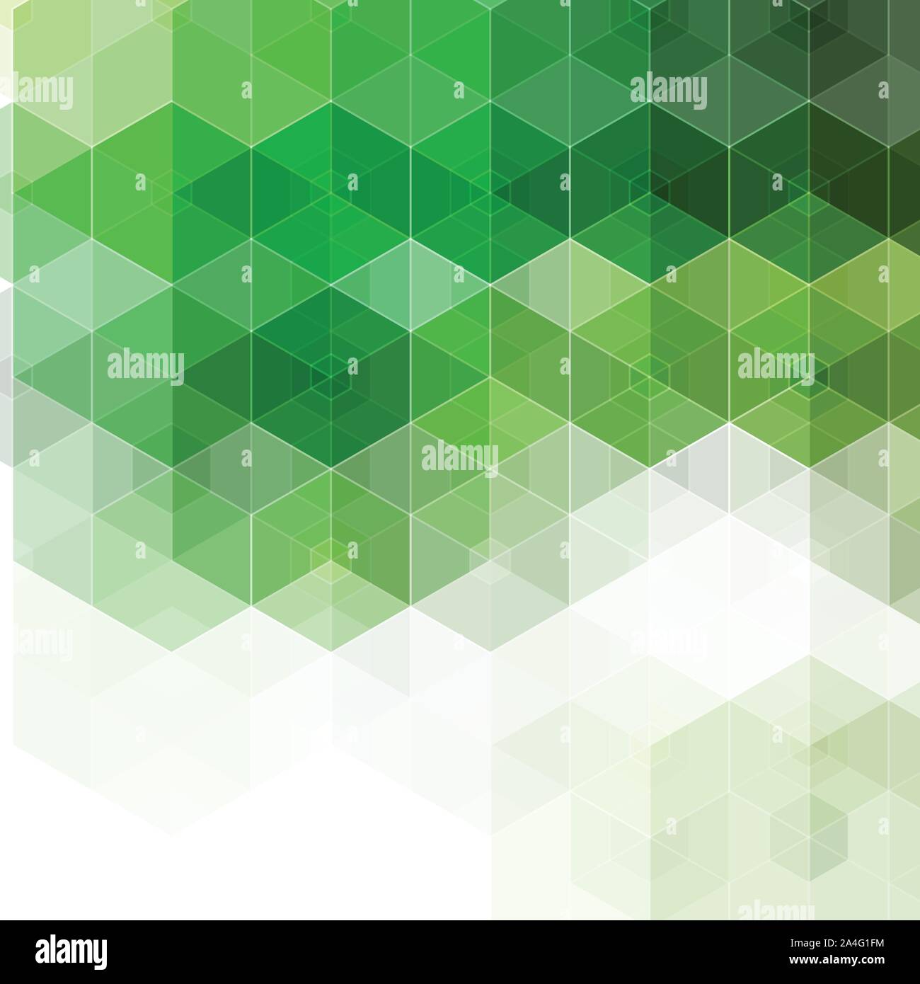 abstract background. green polygons hexagons Stock Vector Image & Art ...