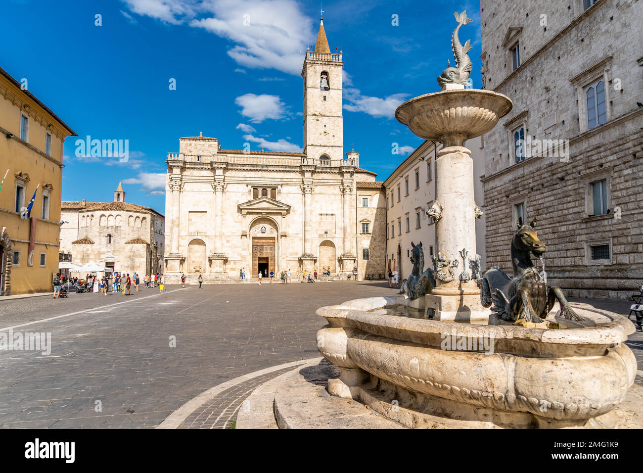 The Cathedral of St. Emidio and the Baptistery of San Giovanni in ...