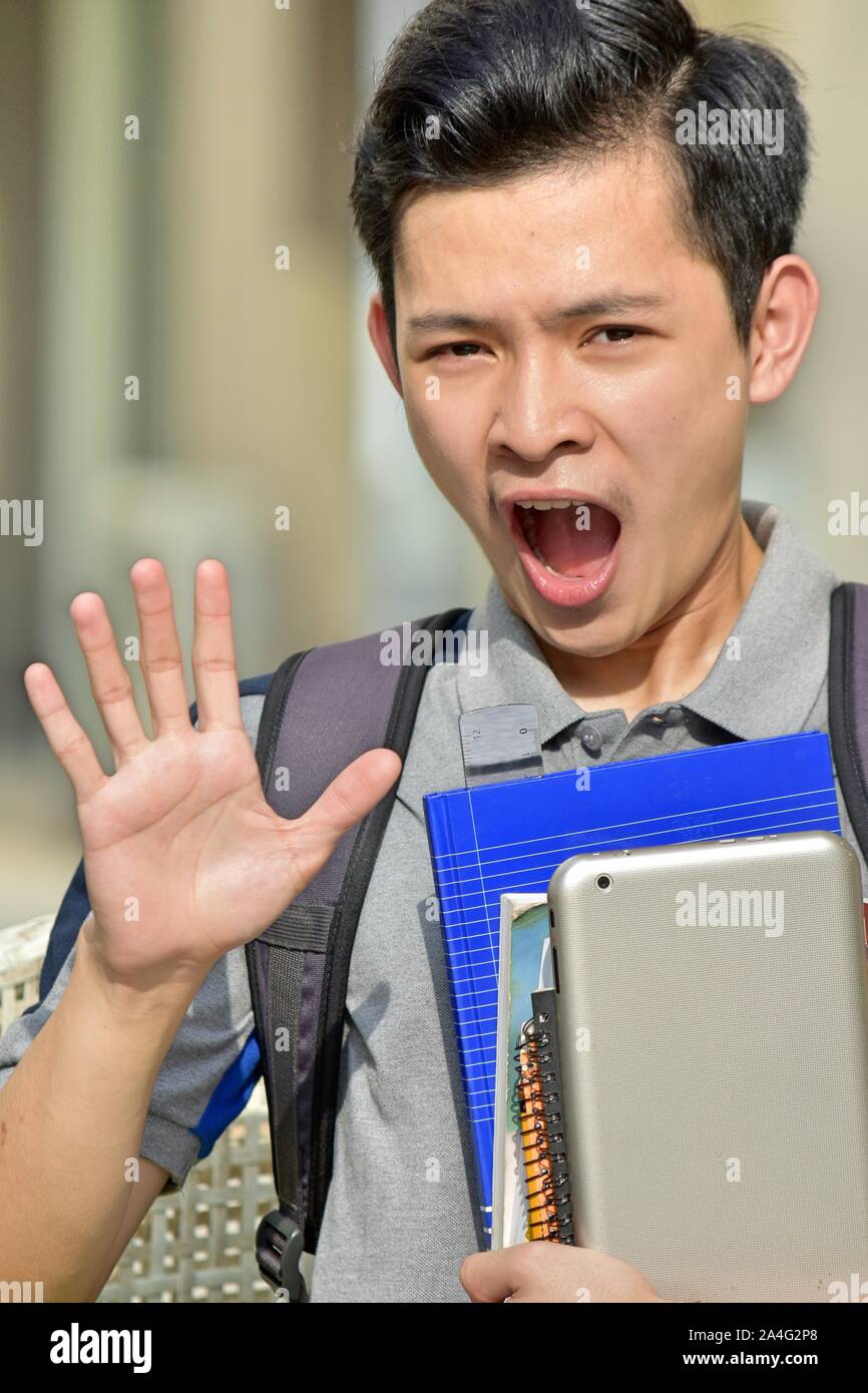 Chinese student university male hi-res stock photography and images - Alamy