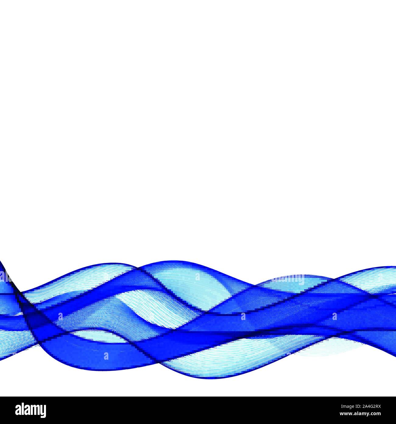 Blue sea wave Cut Out Stock Images & Pictures - Alamy