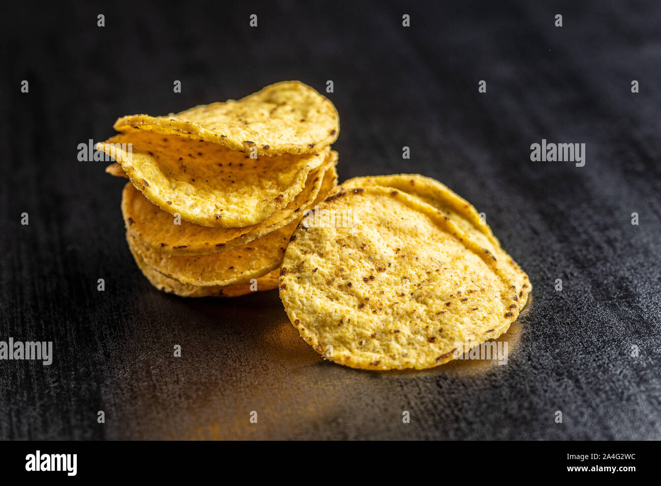 Round chips hi-res stock photography and images - Alamy
