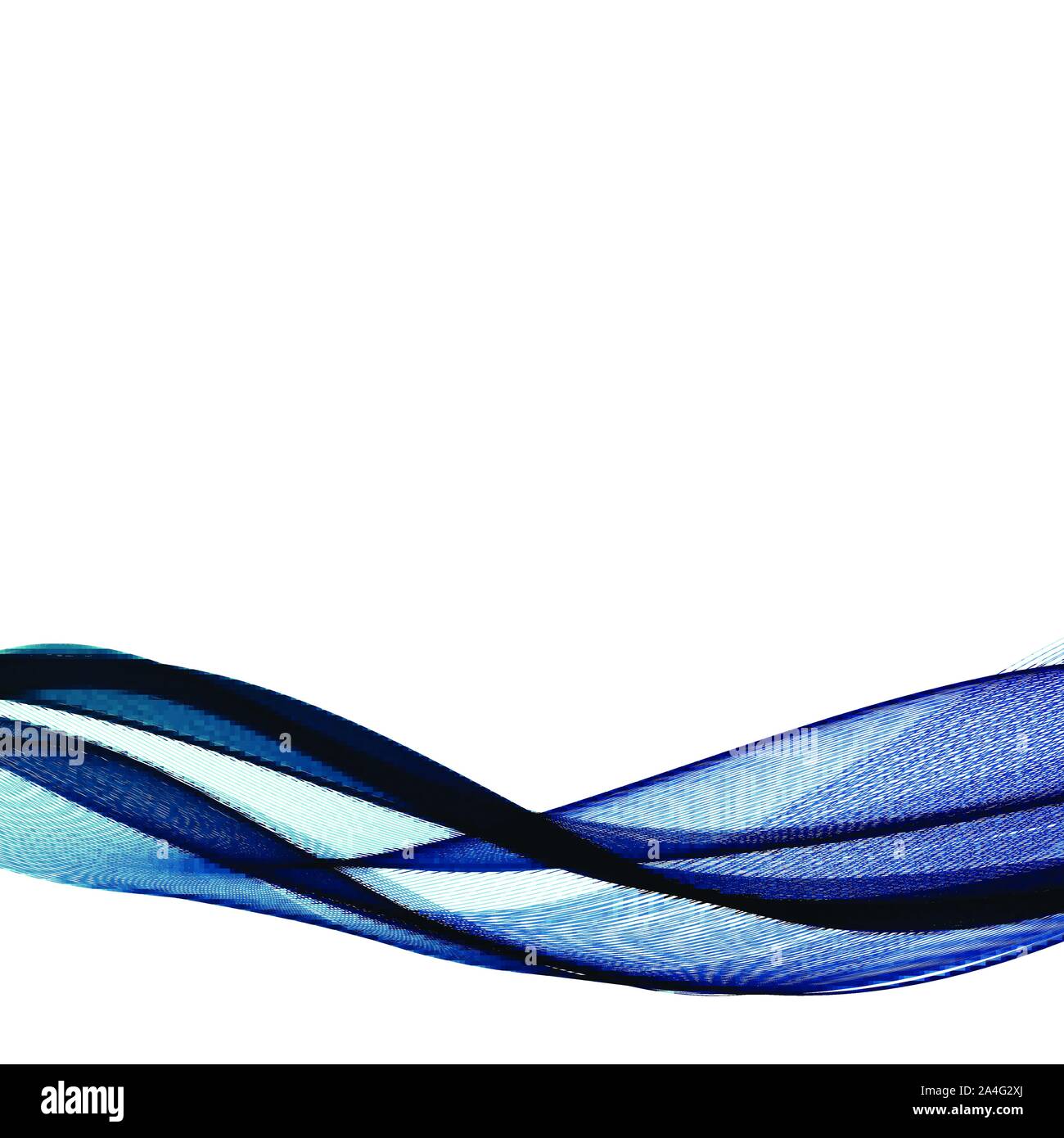 Abstract vector blue wave. Design for banner design Stock Vector Image ...