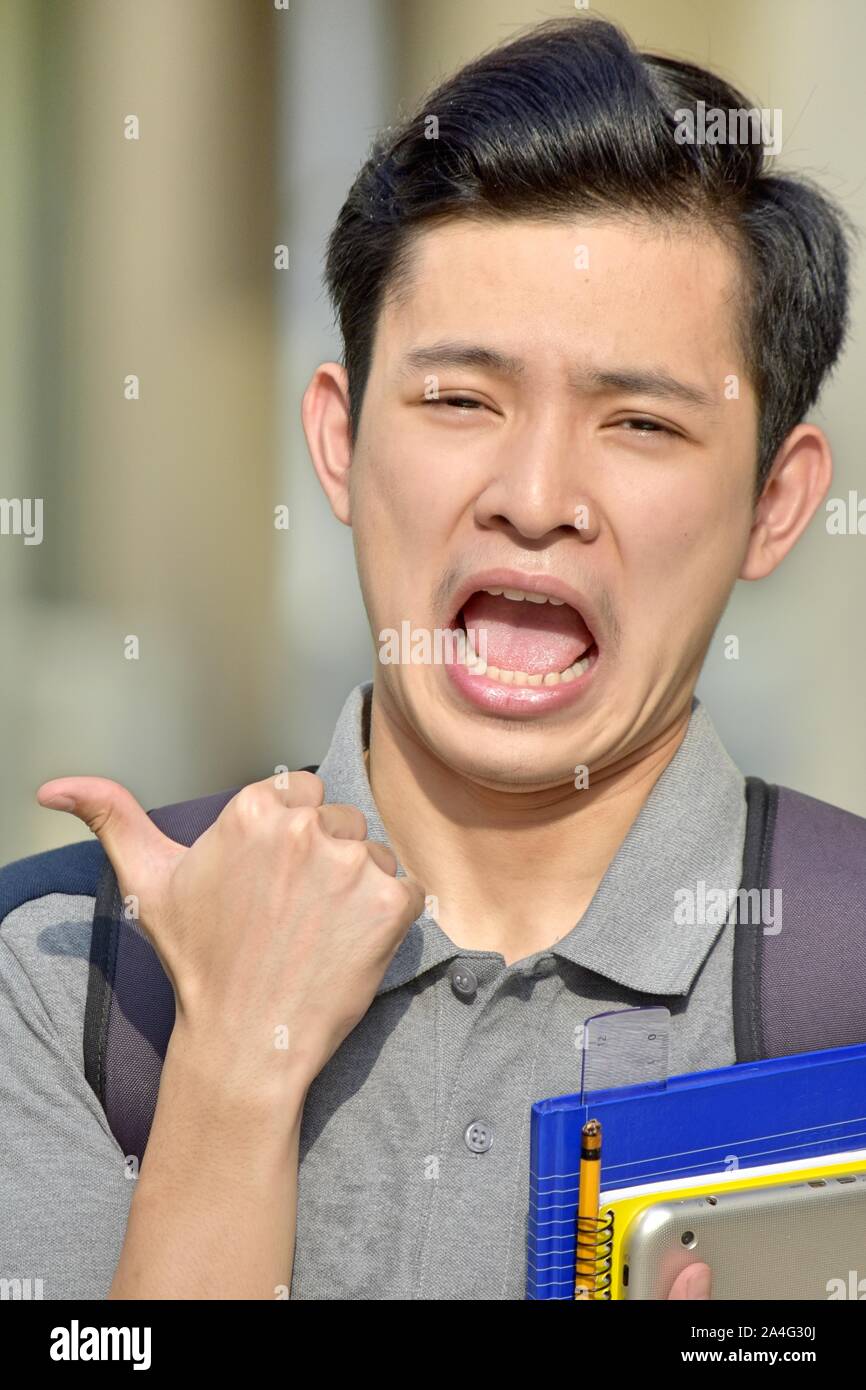 Happy Boy Student Stock Photo - Alamy