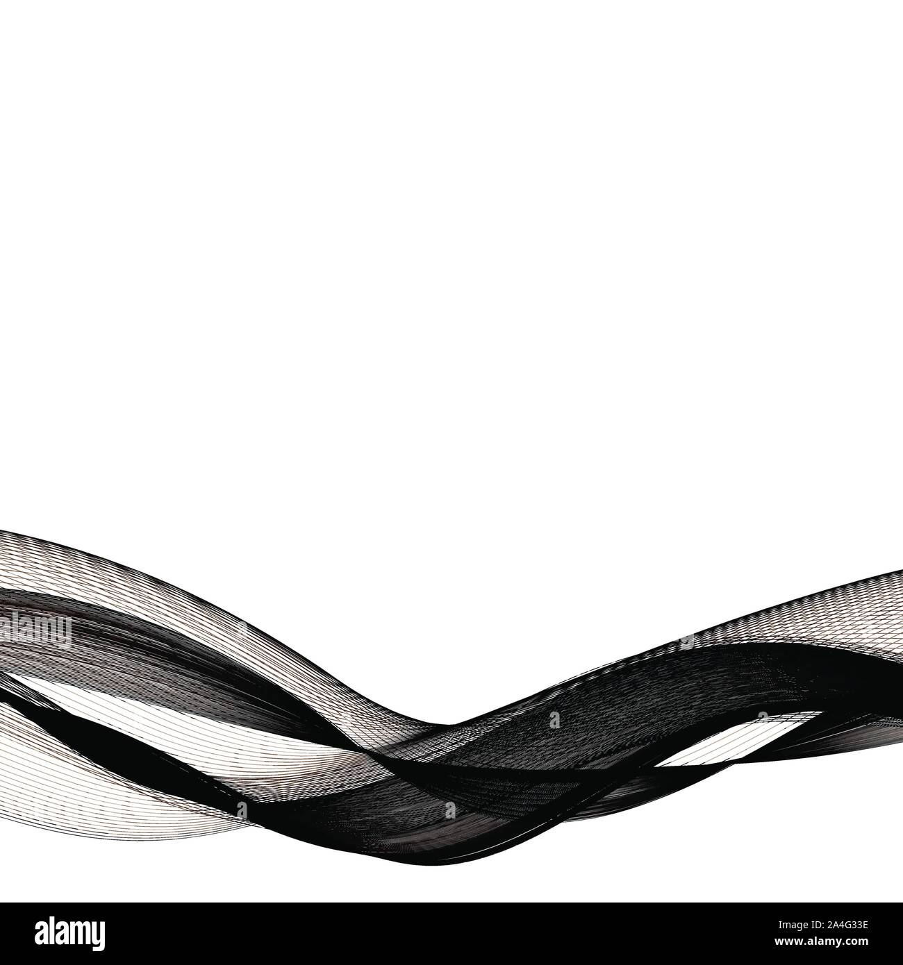 Brown wave. Vector layout for advertising Stock Vector Image & Art - Alamy