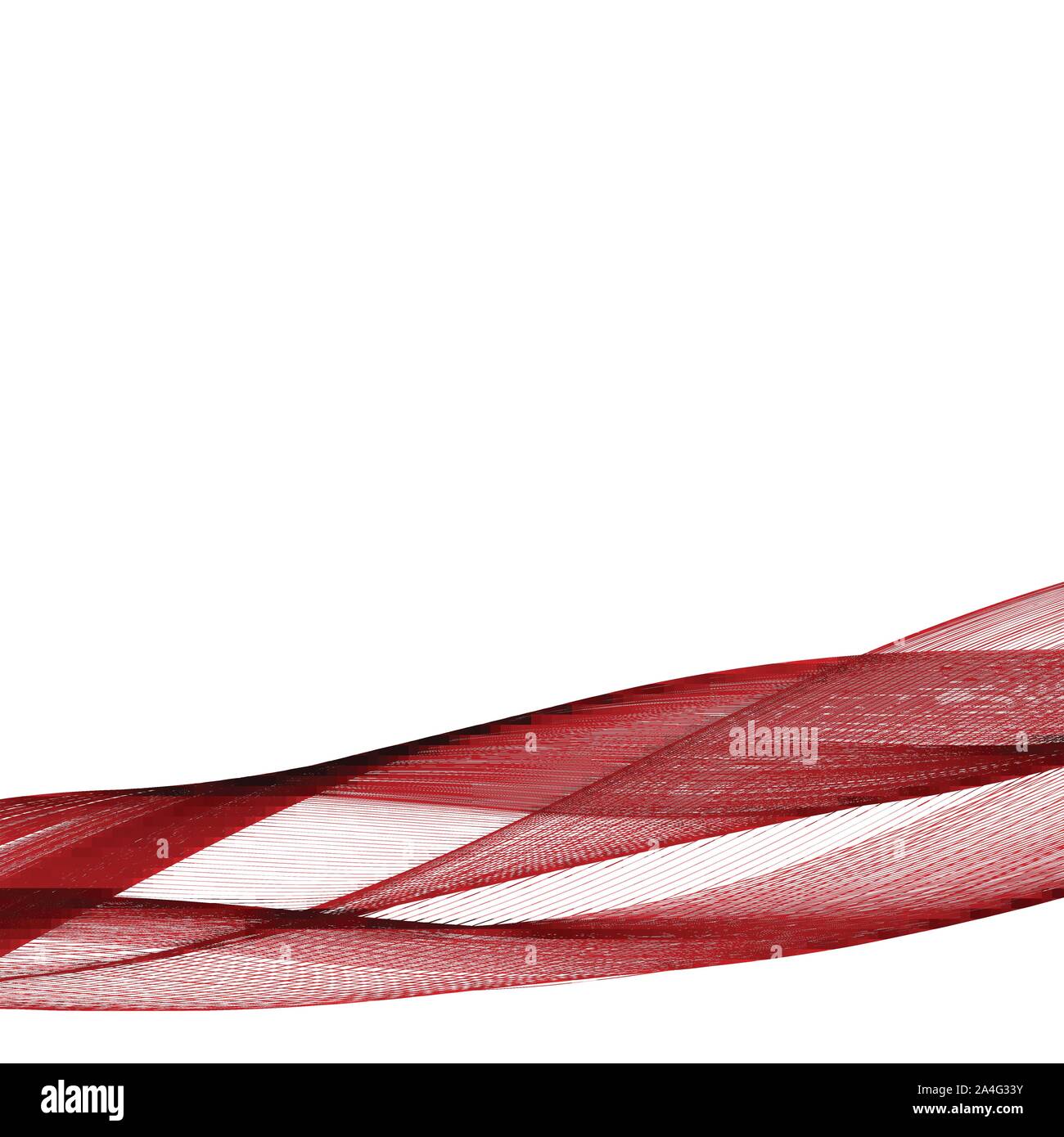 Red curved lines. Colorful vector illustration Stock Vector Image & Art ...