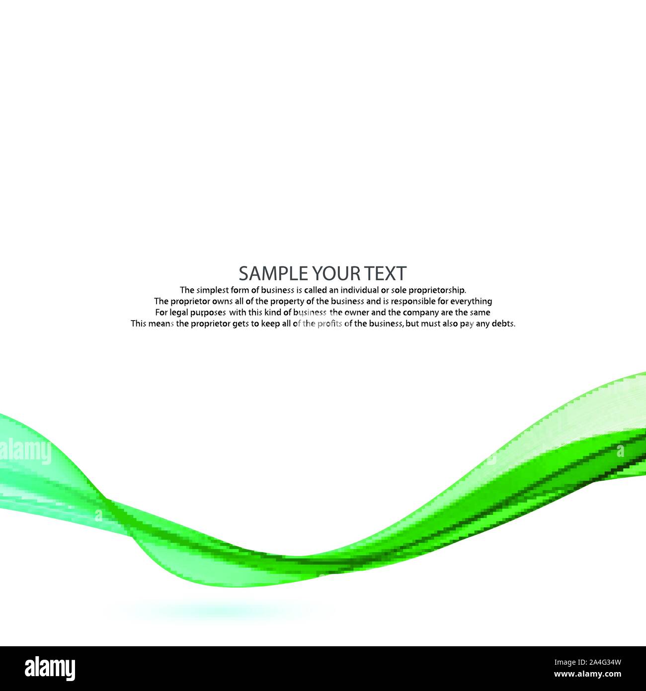 Blue green background fluid lines Cut Out Stock Images & Pictures - Alamy