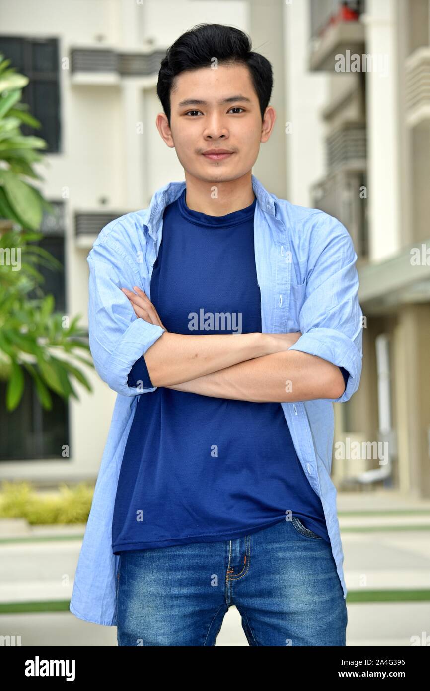 Confident Young Chinese Person Stock Photo - Alamy