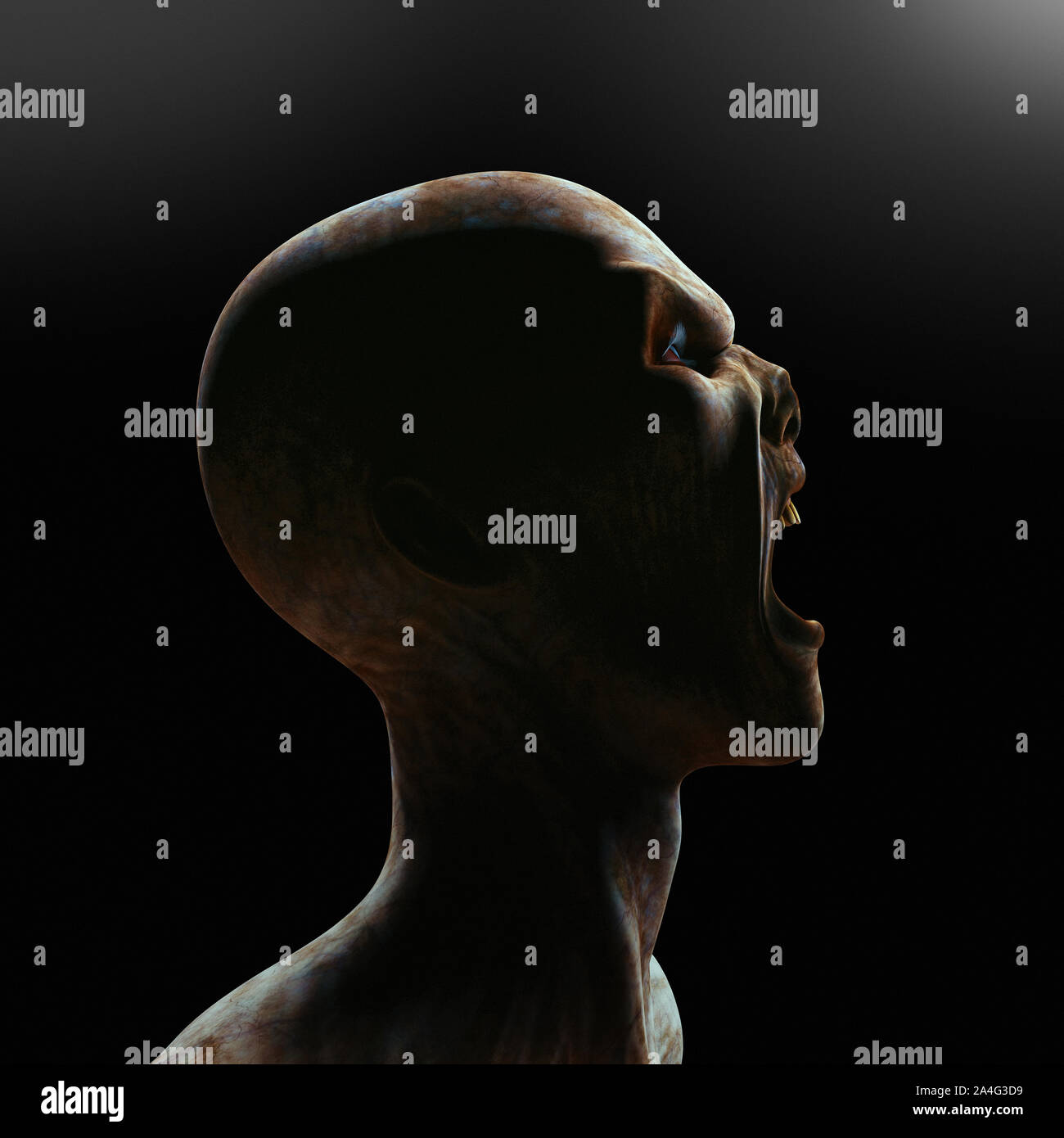 Creature from another planet hi-res stock photography and images - Alamy