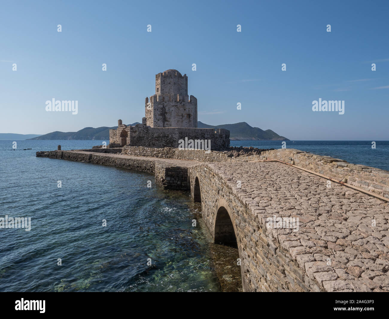 Methoni castle hi-res stock photography and images - Alamy