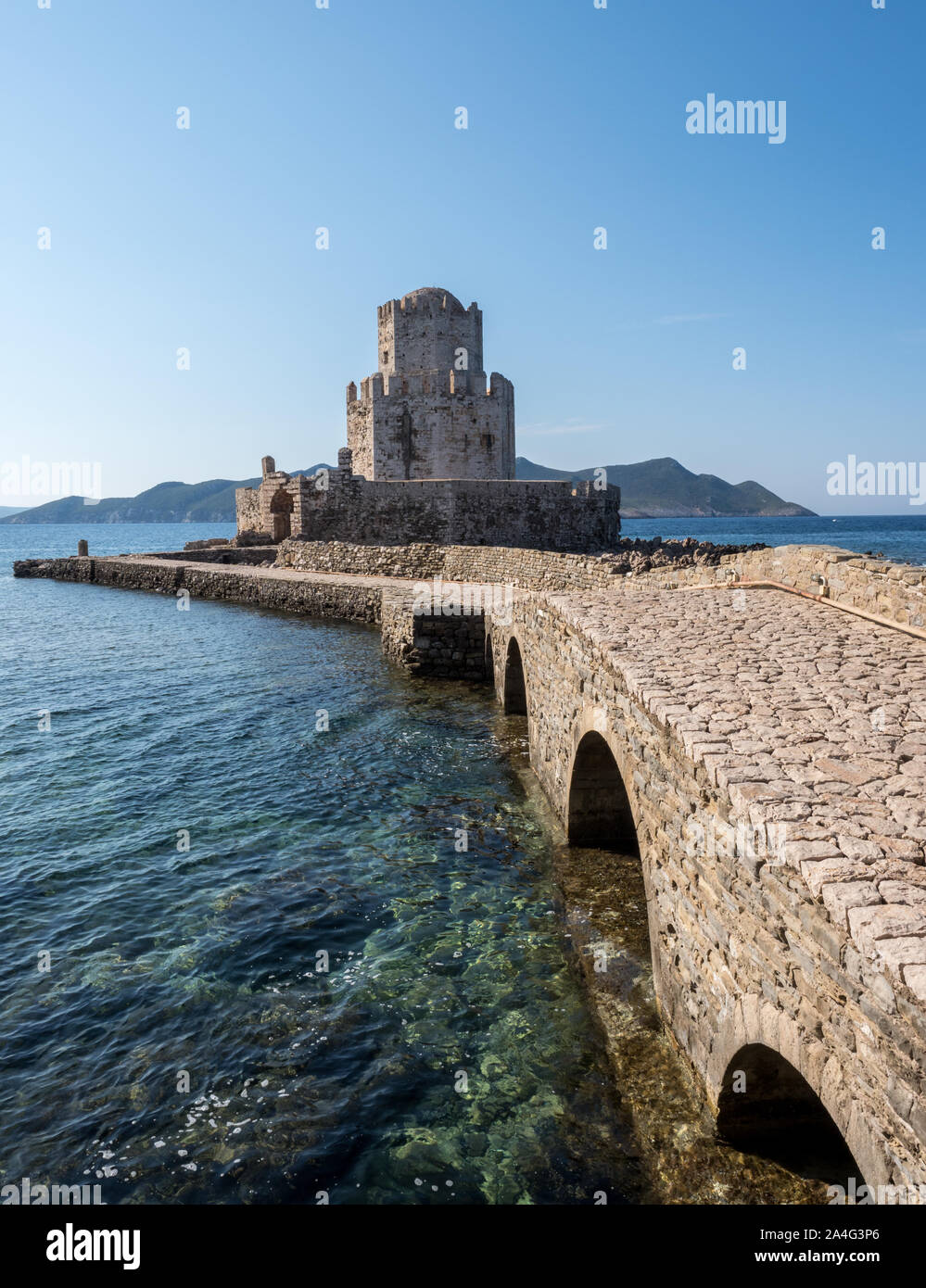 Methoni castle hi-res stock photography and images - Alamy