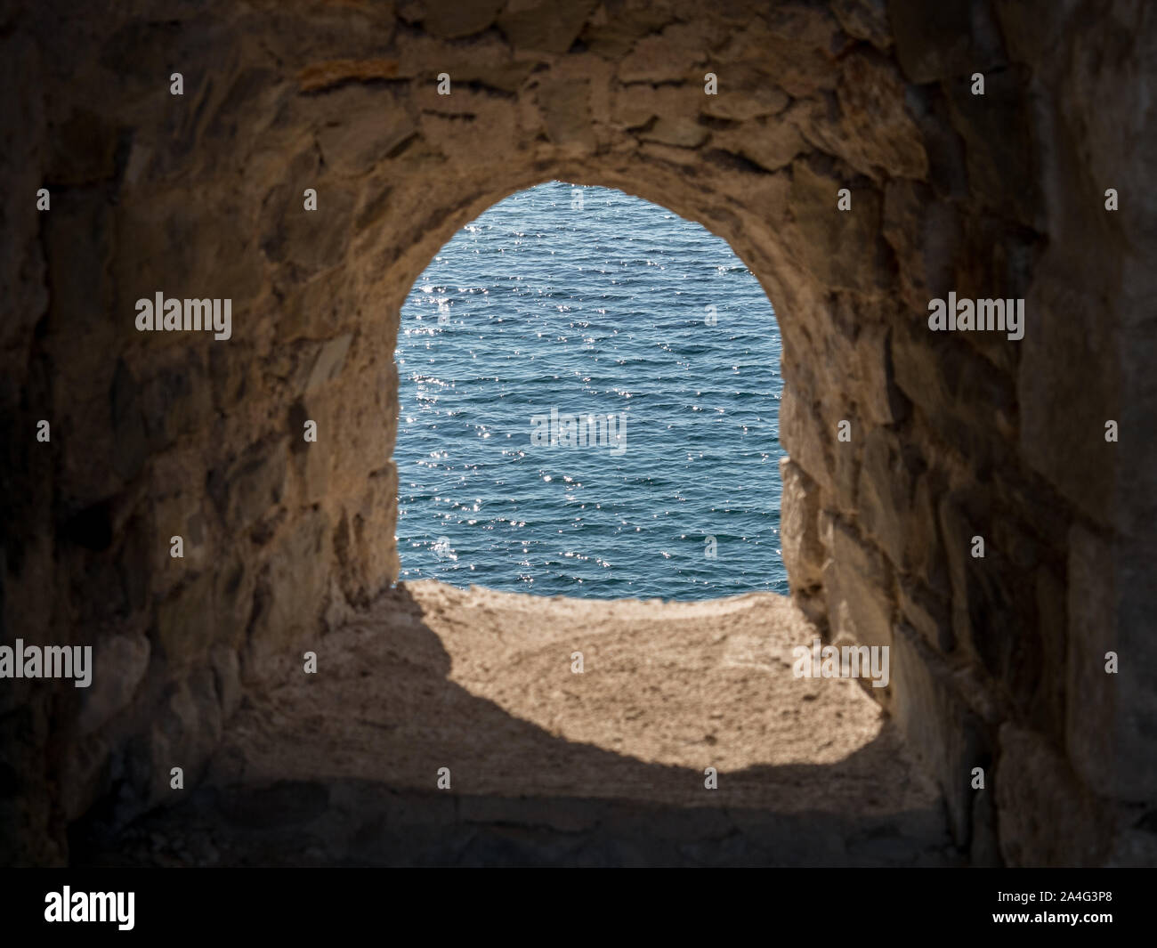 Methoni medieval castle hi-res stock photography and images - Alamy