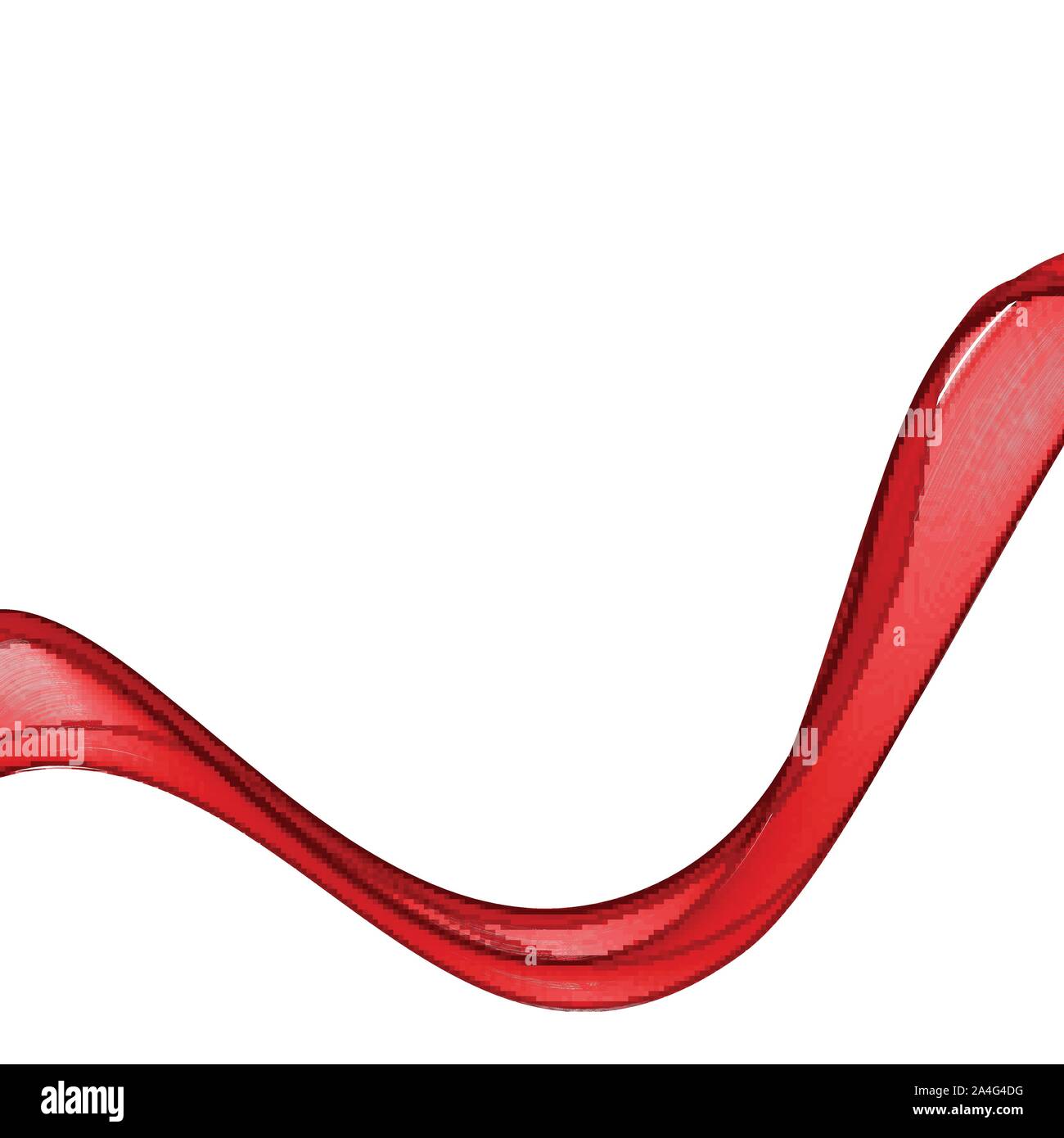 red wave. vector illustration. abstract vector background Stock Vector ...