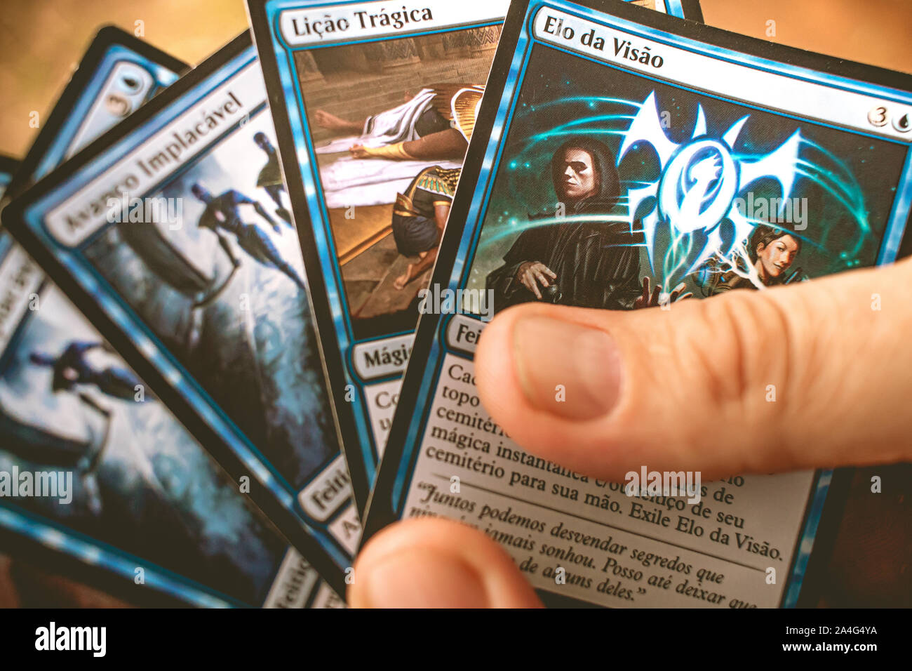 Magic the gathering card cards hi-res stock photography and images - Alamy