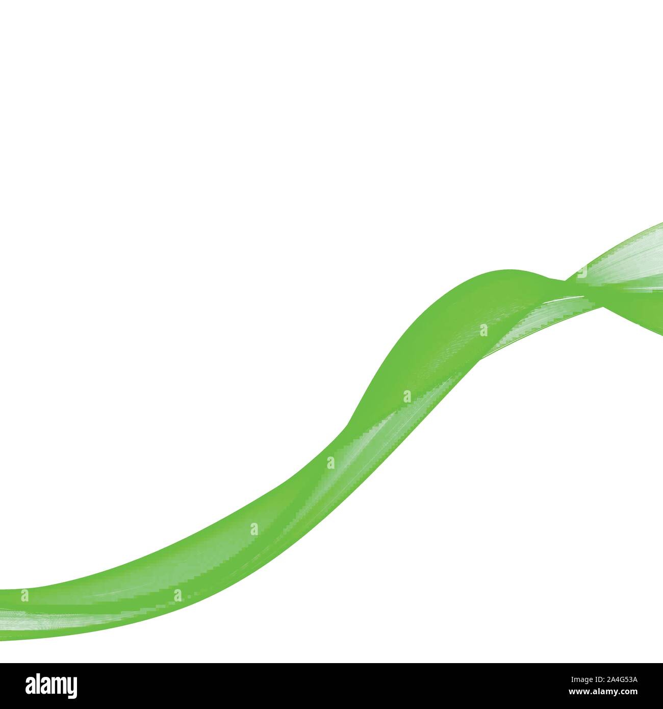 Abstract green wavy lines. Colorful vector background Stock Vector ...