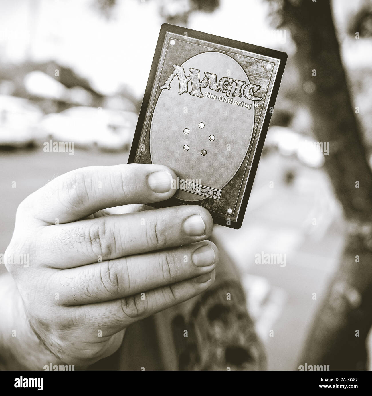 Magic the gathering card cards hi-res stock photography and images - Alamy