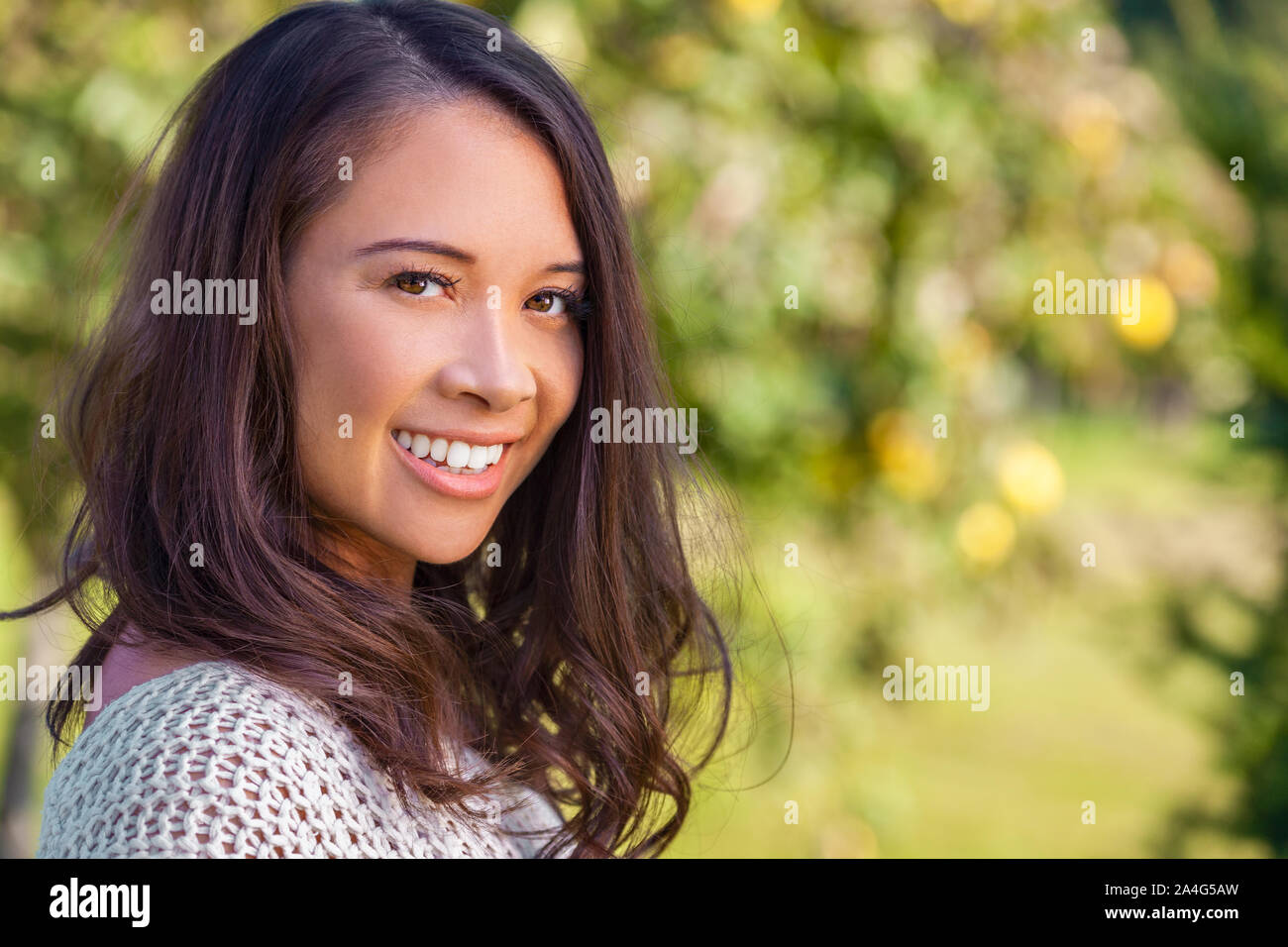 Beautiful chinese eurasian woman hi-res stock photography and images ...