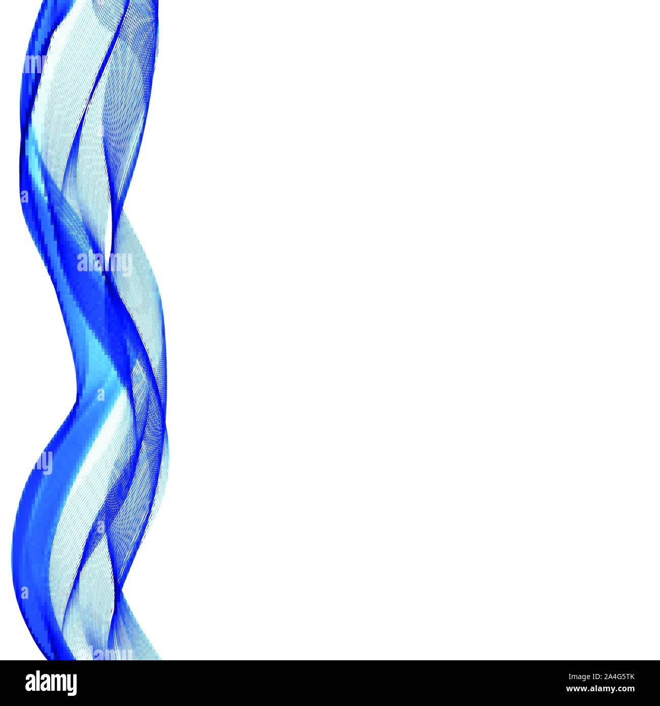 blue vector wave. abstract illustration. advertising layout Stock ...