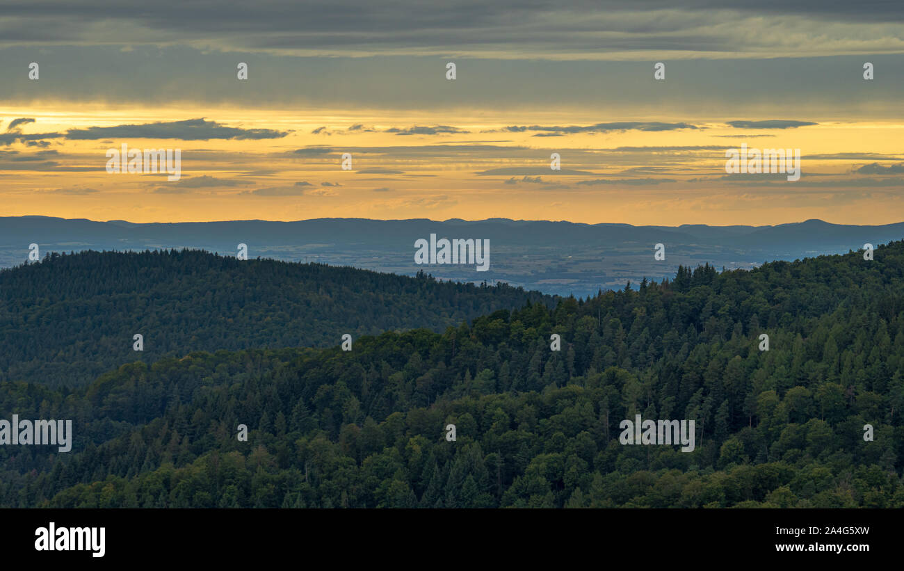 Black forest sunset hi-res stock photography and images - Alamy