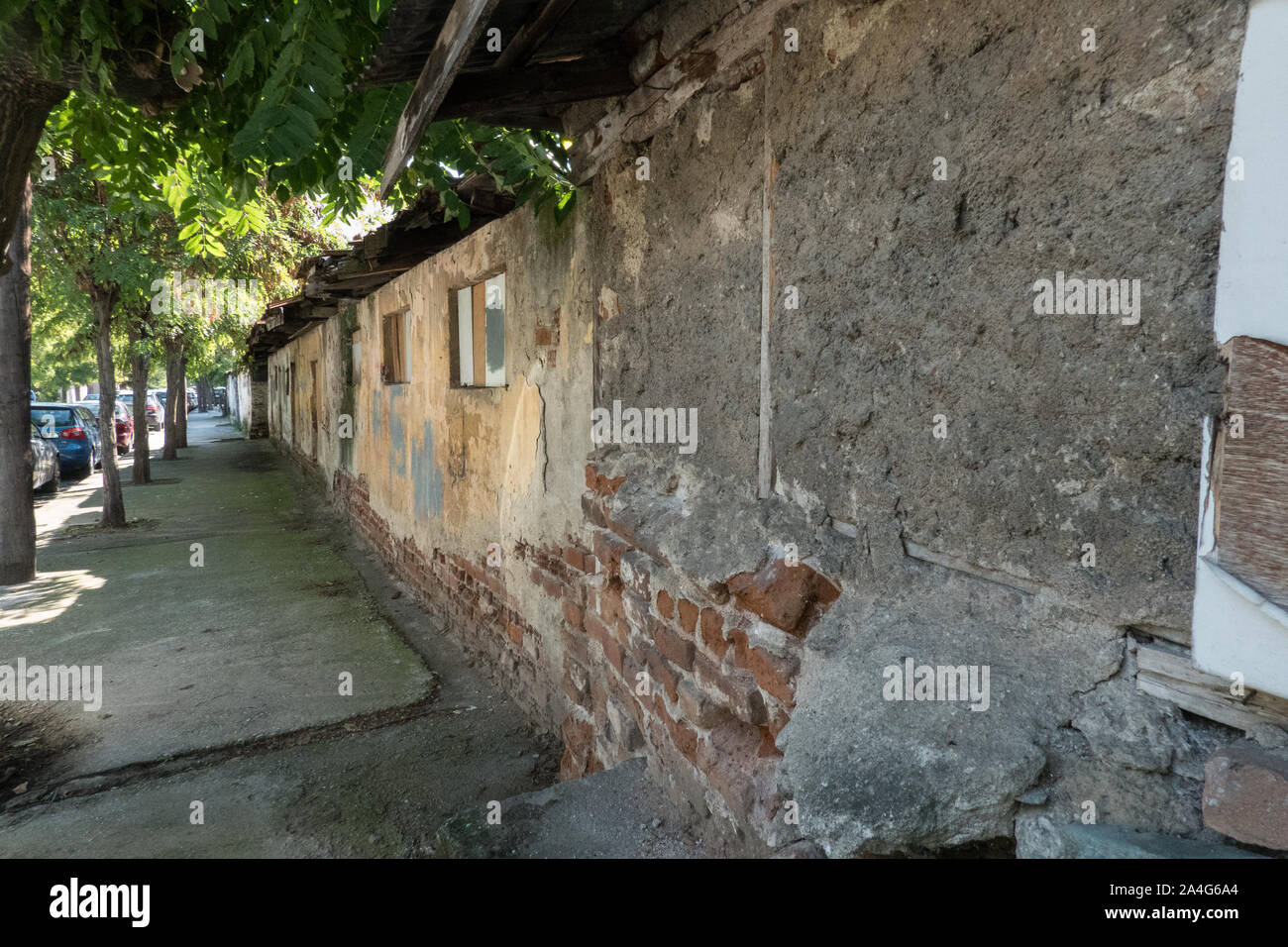 Structural remains of the Baron Hirsch Quarter in Thessaloniki, created ...