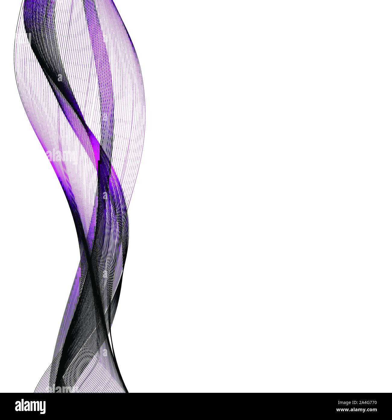 Abstract water. Curved lines. lilac vector illustration Stock Vector ...
