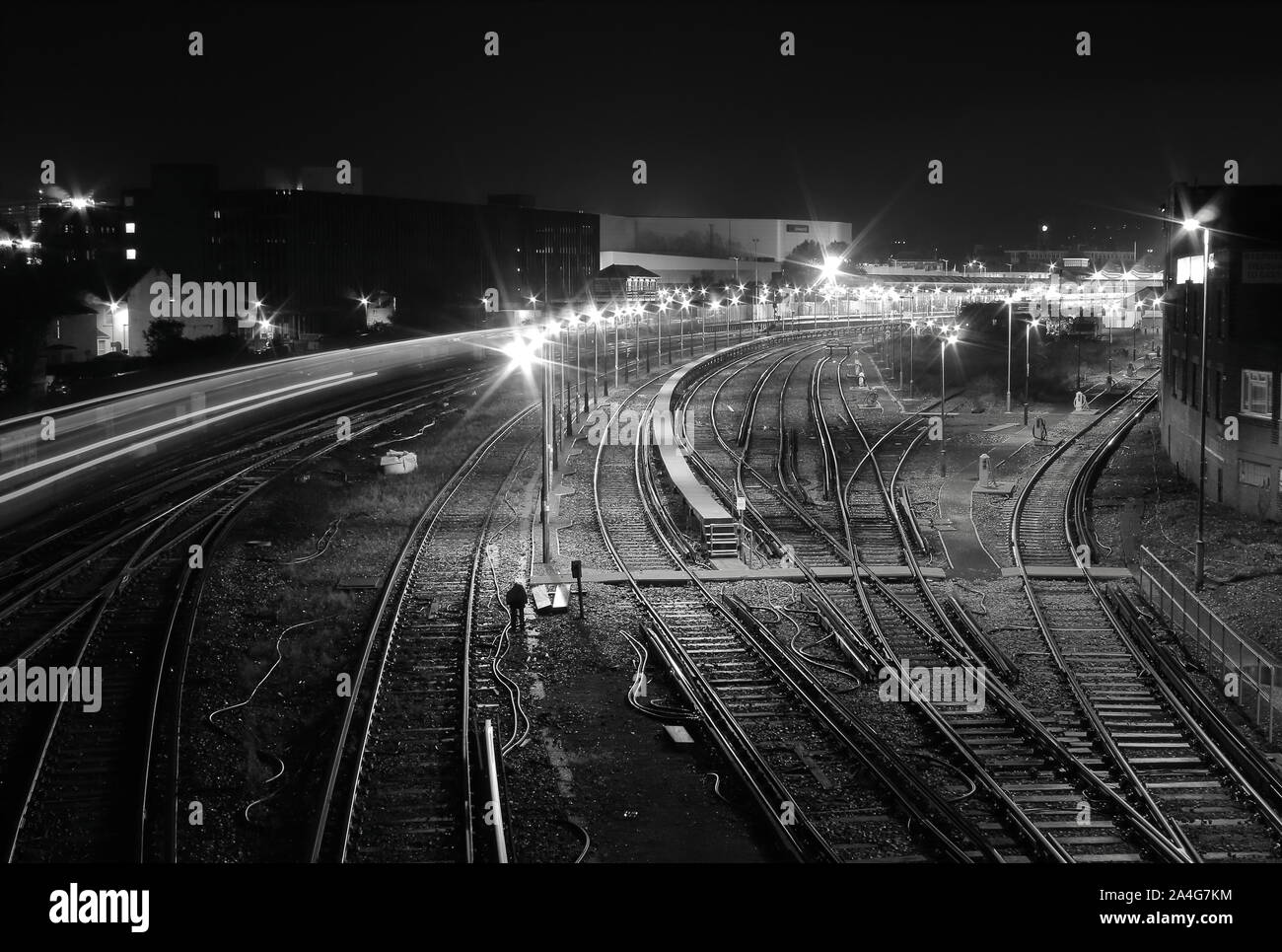 Beautiful light trails hi-res stock photography and images - Alamy