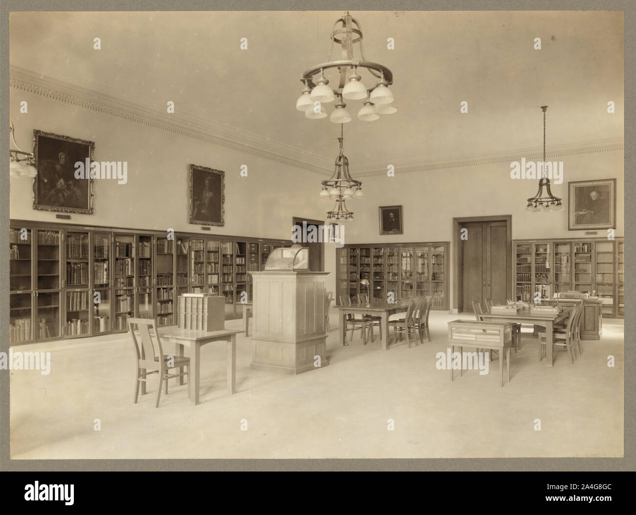 Treasure room, Widener Library at Harvard University, Cambridge ...