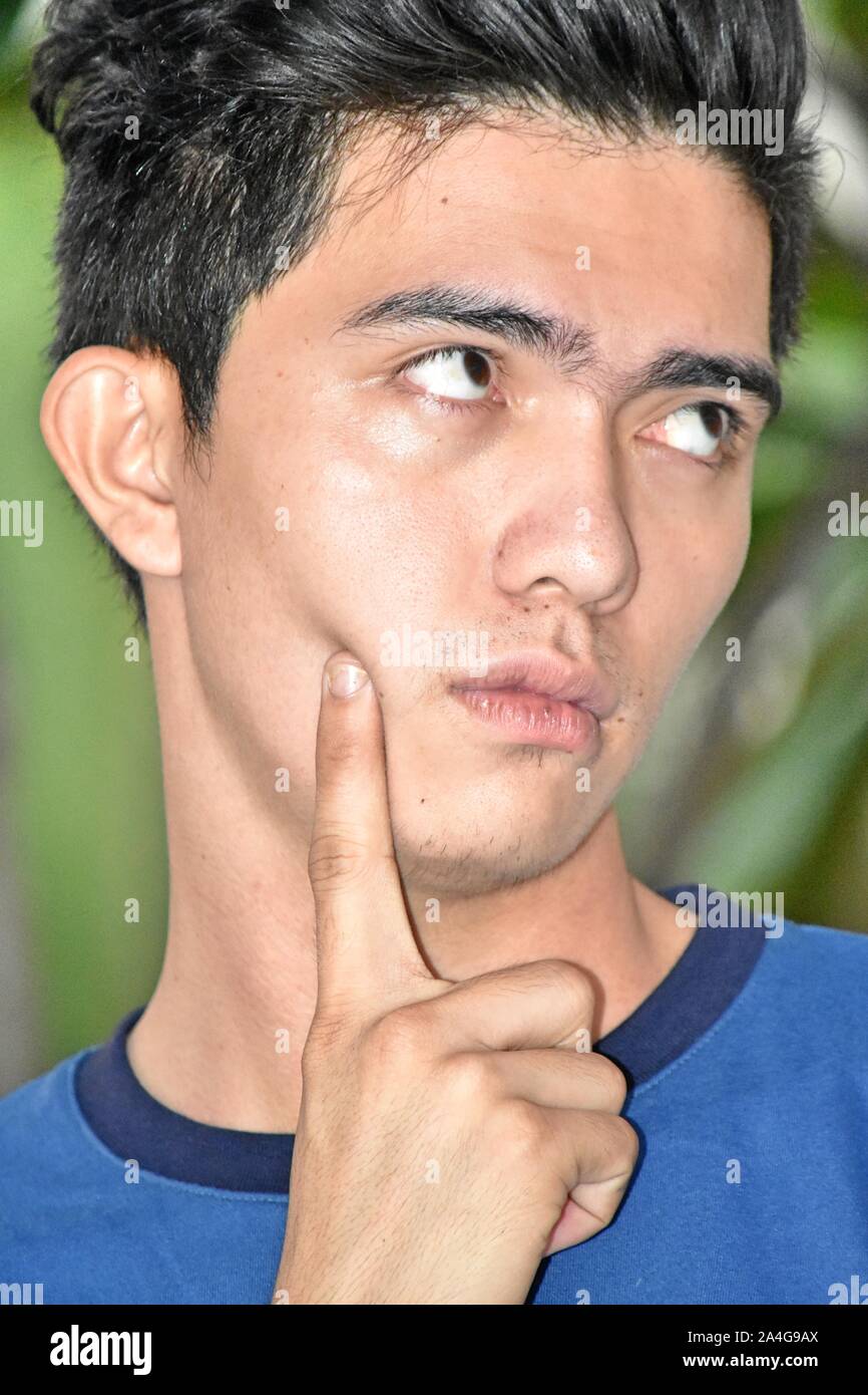 Thoughtful individual hi-res stock photography and images - Alamy