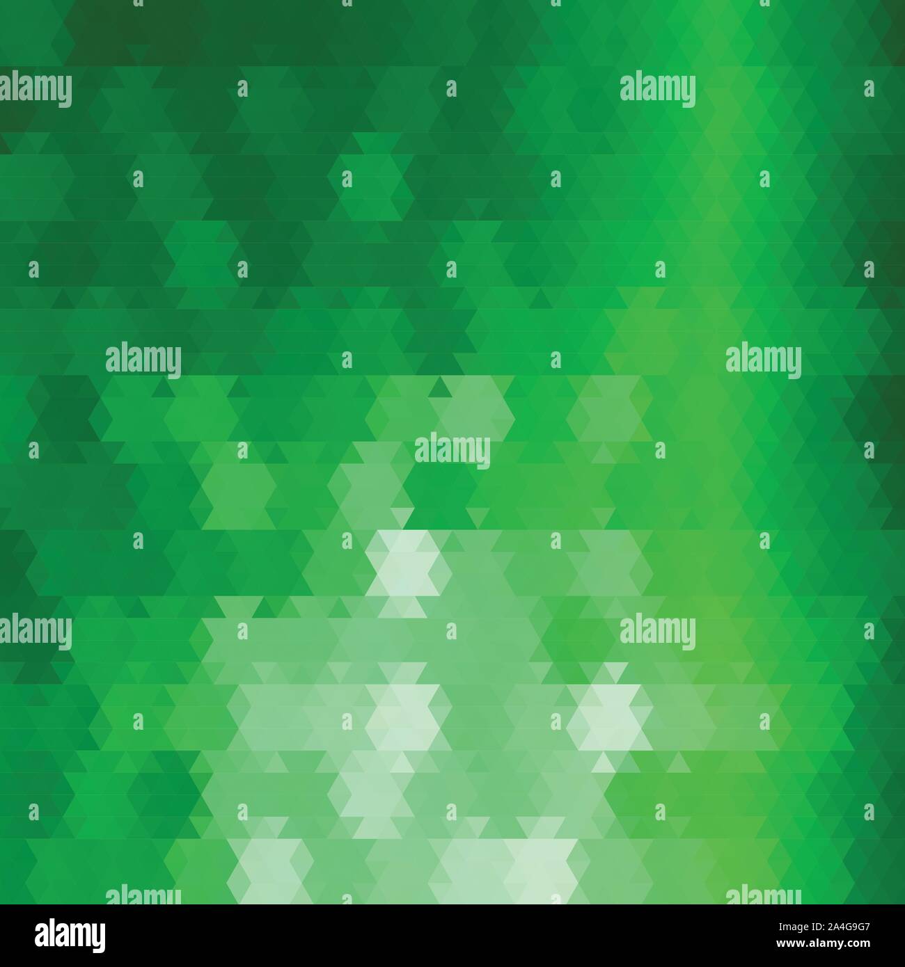 green triangular background. polygonal style. layout for advertising ...