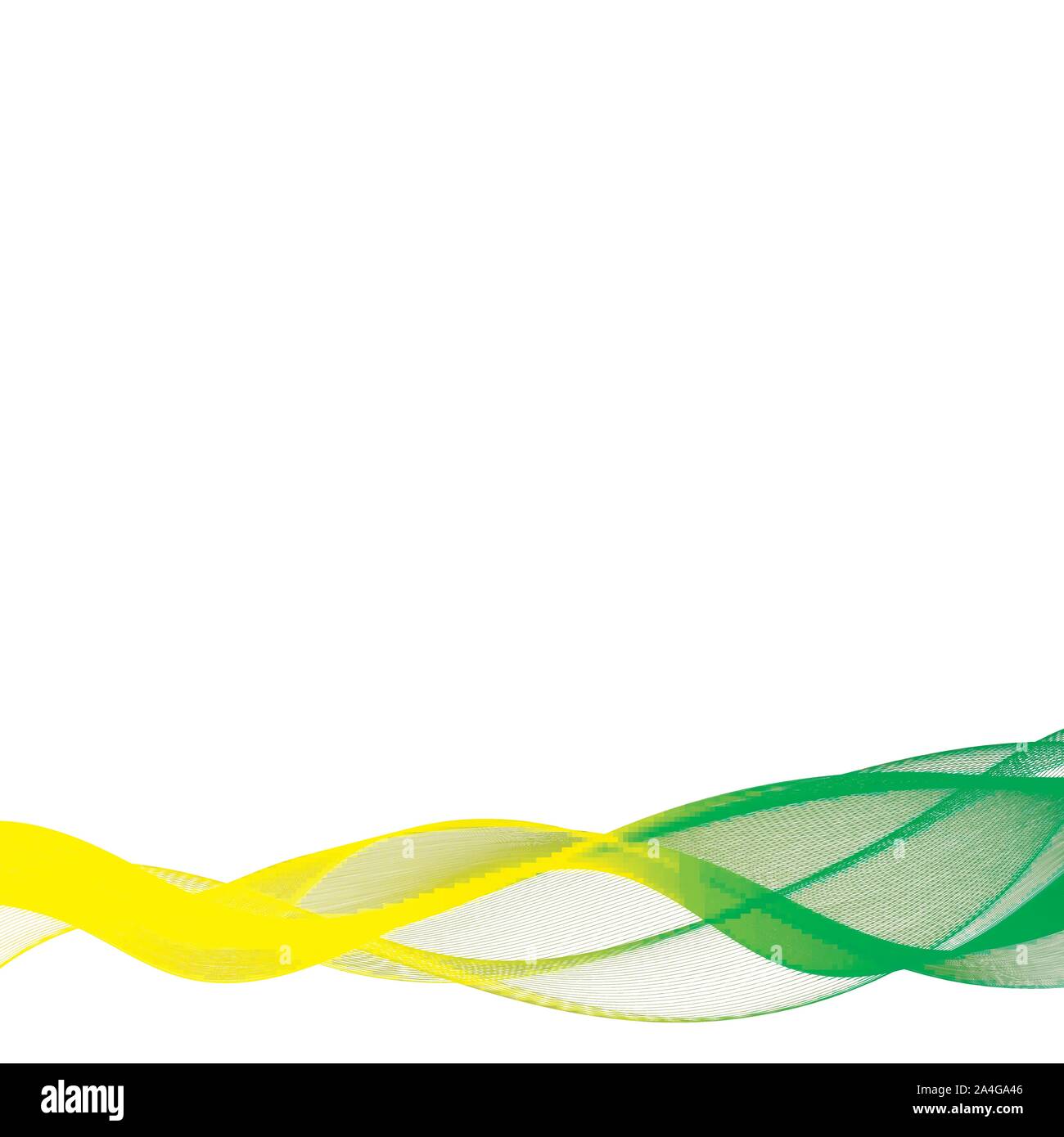 Abstract green and yellow wave background Stock Vector Image & Art - Alamy