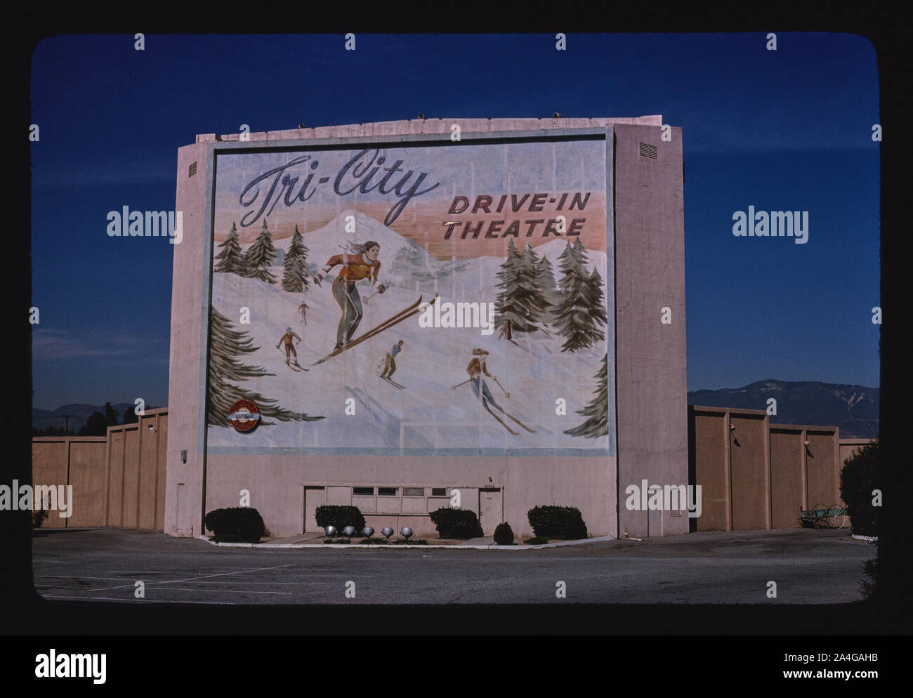Tri City Drive-In, Redlands Boulevard, Loma Linda, California Stock ...