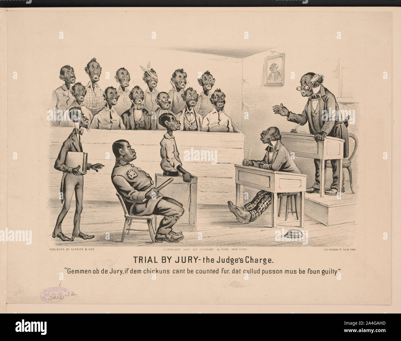 Trial by jury hi-res stock photography and images - Alamy