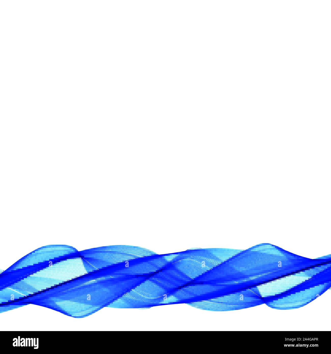 Abstract Colored Wave on Background. Vector Illustration Stock Vector ...