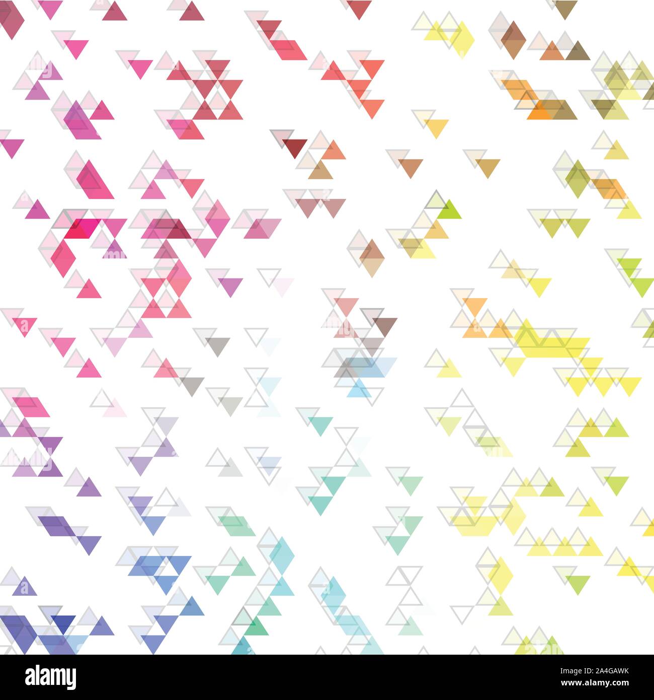 Multi-color geometric triangular low poly low poly style. Gradient ...