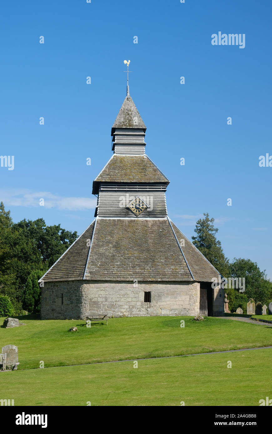 Pembridge church tower, Herefordshire; UK Stock Photo - Alamy