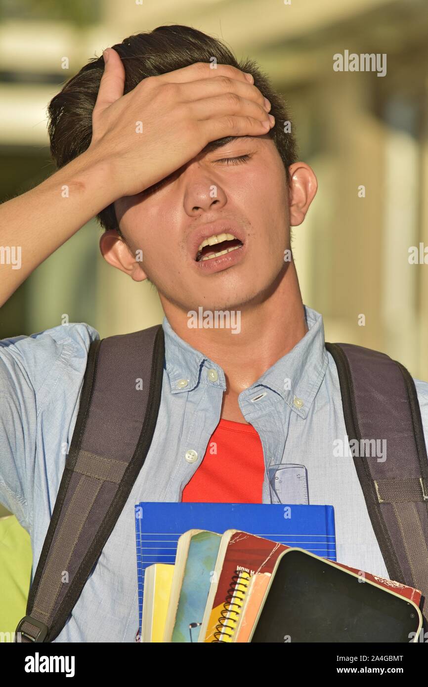 Student And Stress Stock Photo - Alamy