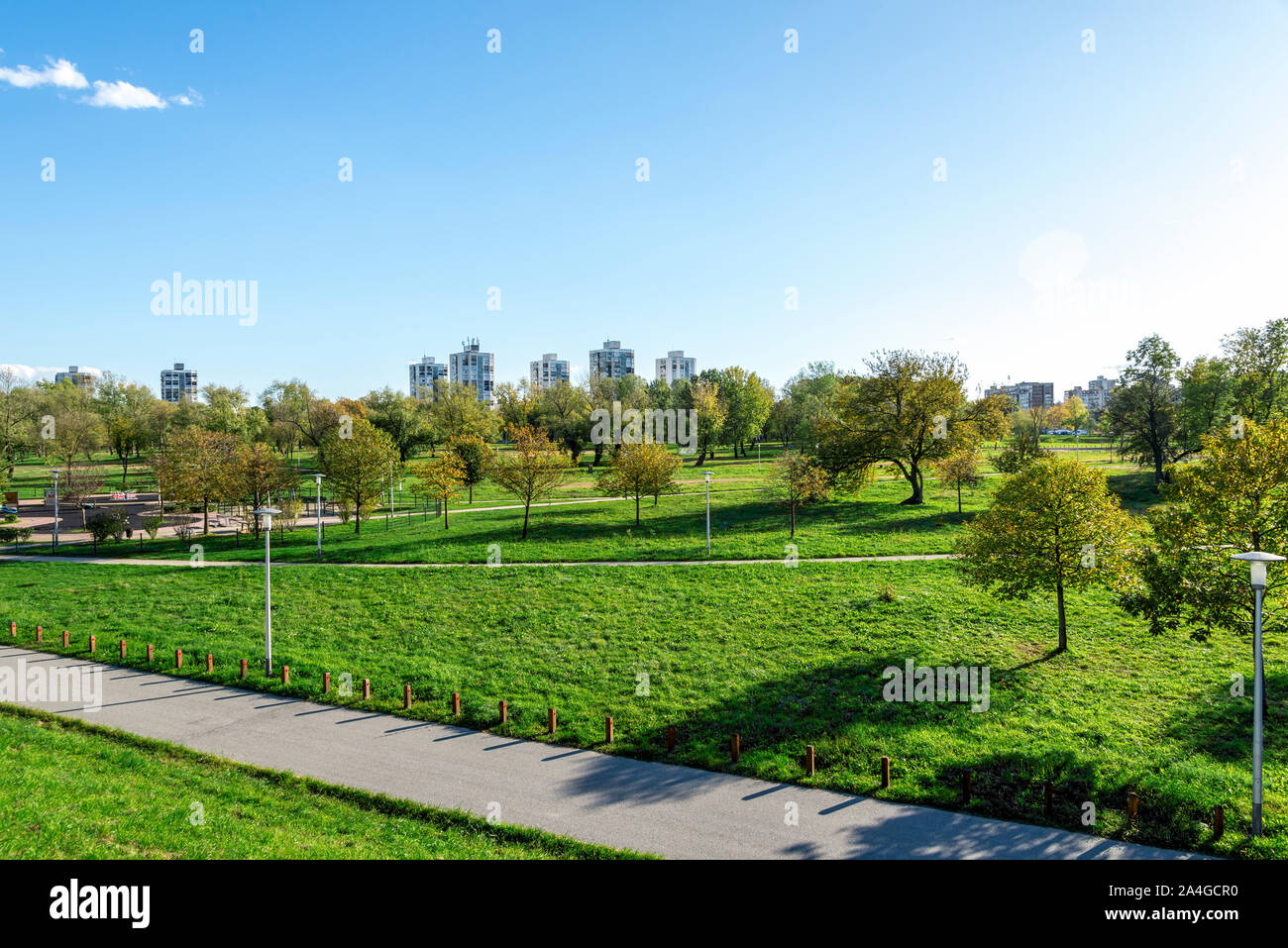 Zagreb park bundek hi-res stock photography and images - Alamy