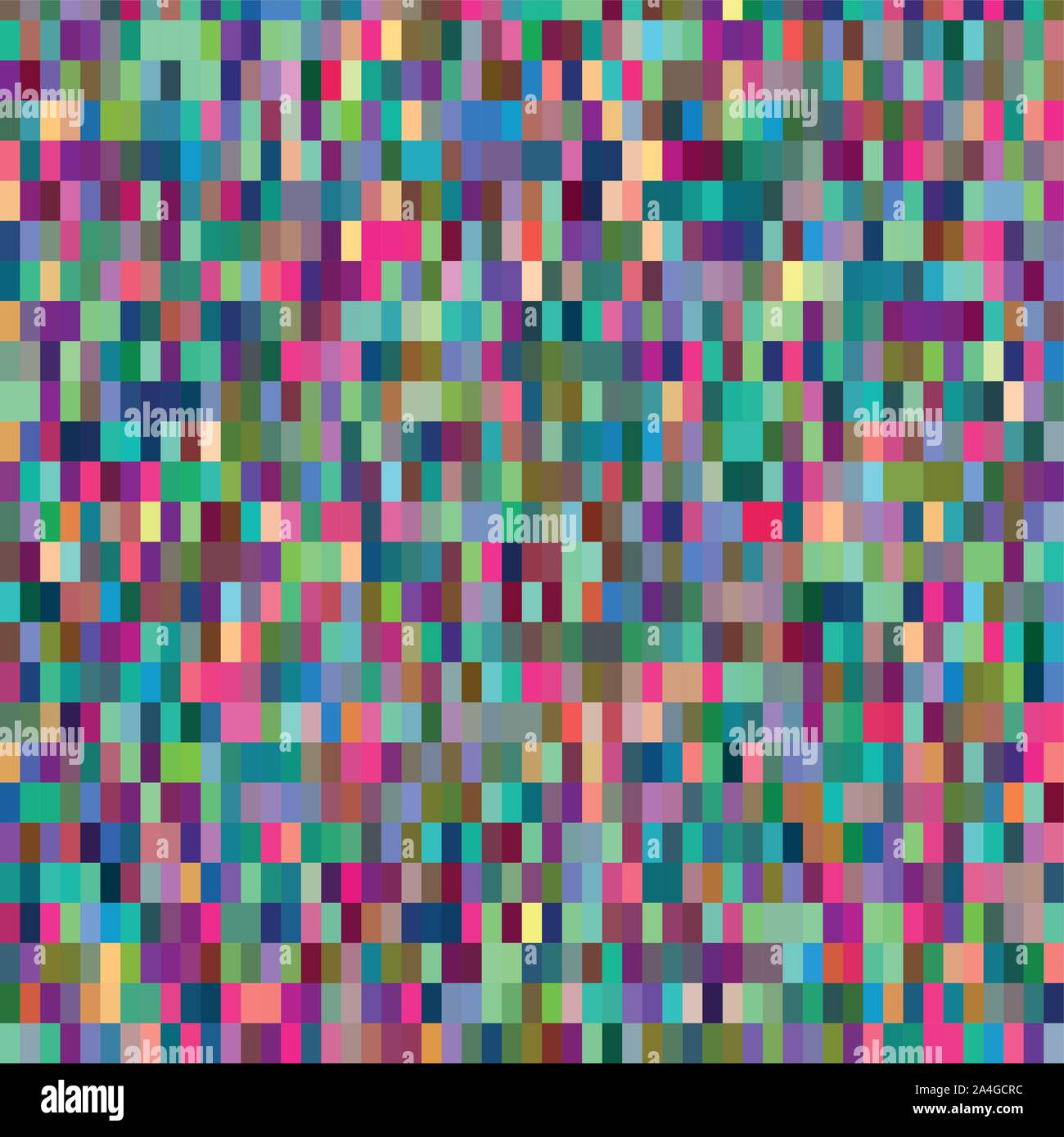 Bright colorful mosaic pixels Stock Vector Images - Alamy