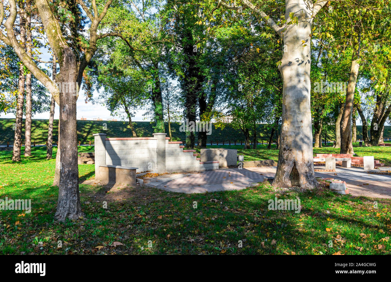 Bundek city park hi-res stock photography and images - Alamy
