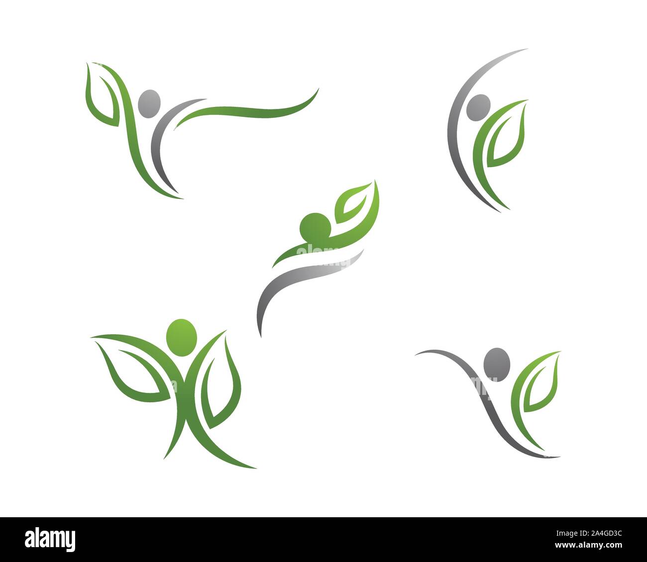 Human character logo sign illustration vector design Stock Vector Image ...
