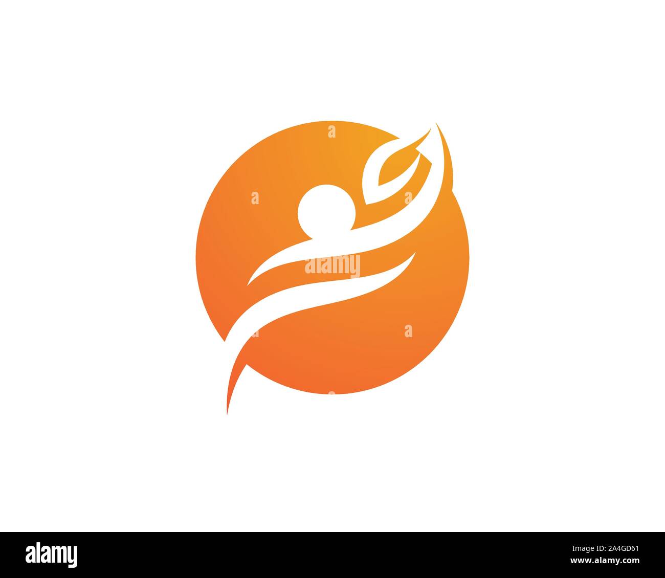 Human character logo sign illustration vector design Stock Vector Image ...