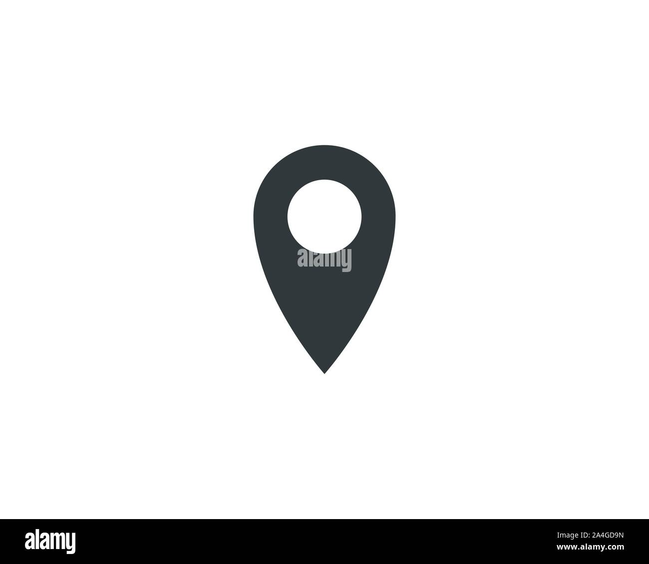 Location point icon logo vector illustration design Stock Vector Image ...