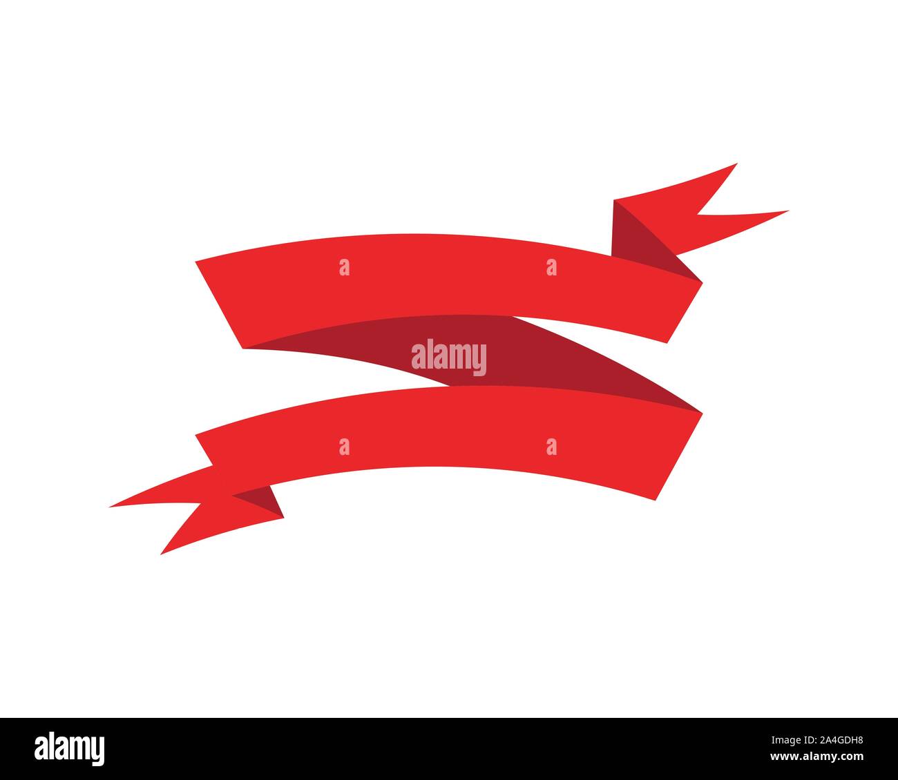 Ribon vector vectors hi-res stock photography and images - Alamy