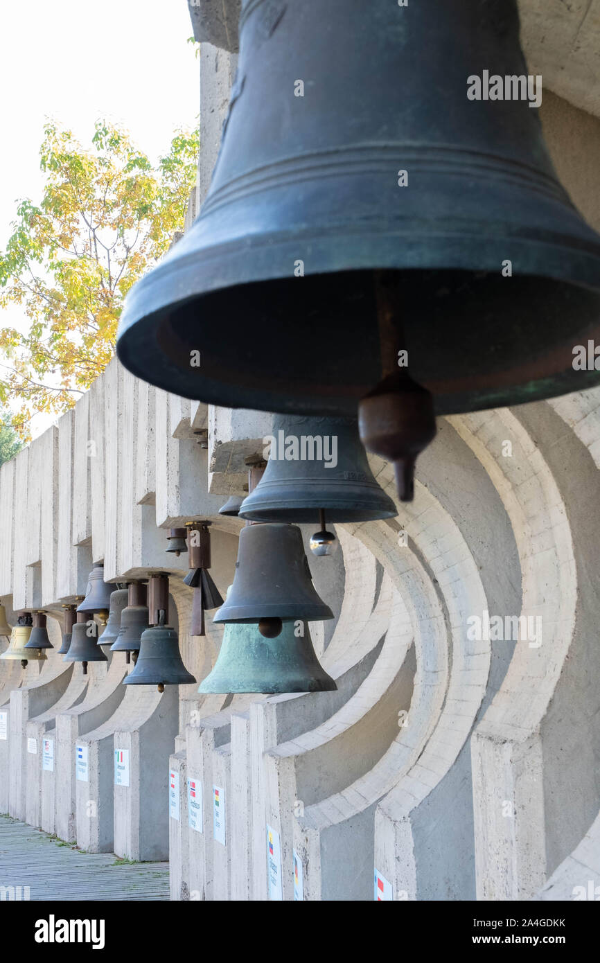 Sofia/Bulgaria - October 13, 2019: The Bells Monument in Park ...