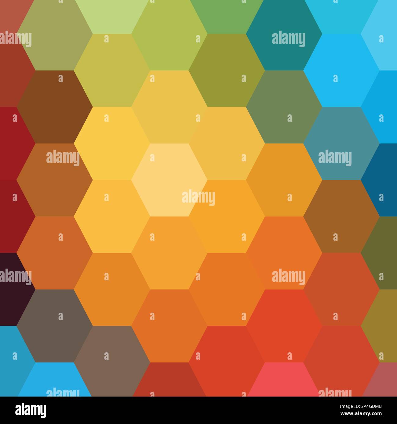 Abstract colorful background. vector hexagonal background Stock Vector ...